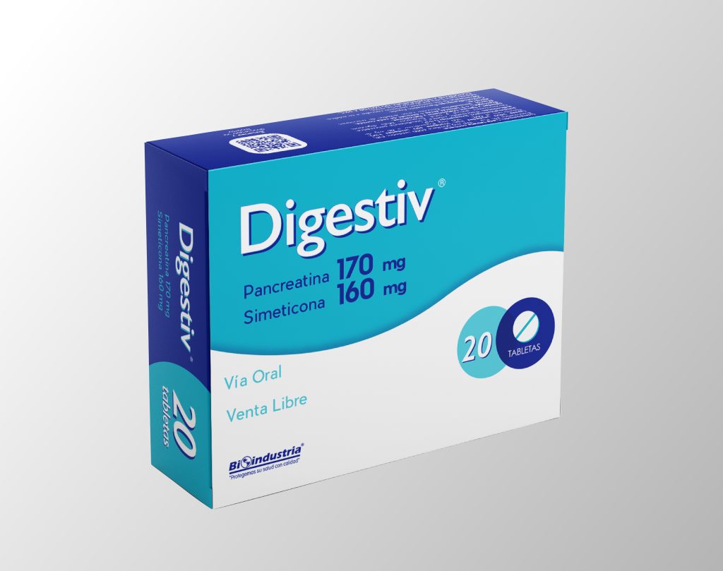 Digestiv Tabletas – BIOINDUSTRIA